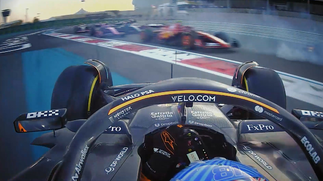 2024 Abu Dhabi Grand Prix: Best race start onboards