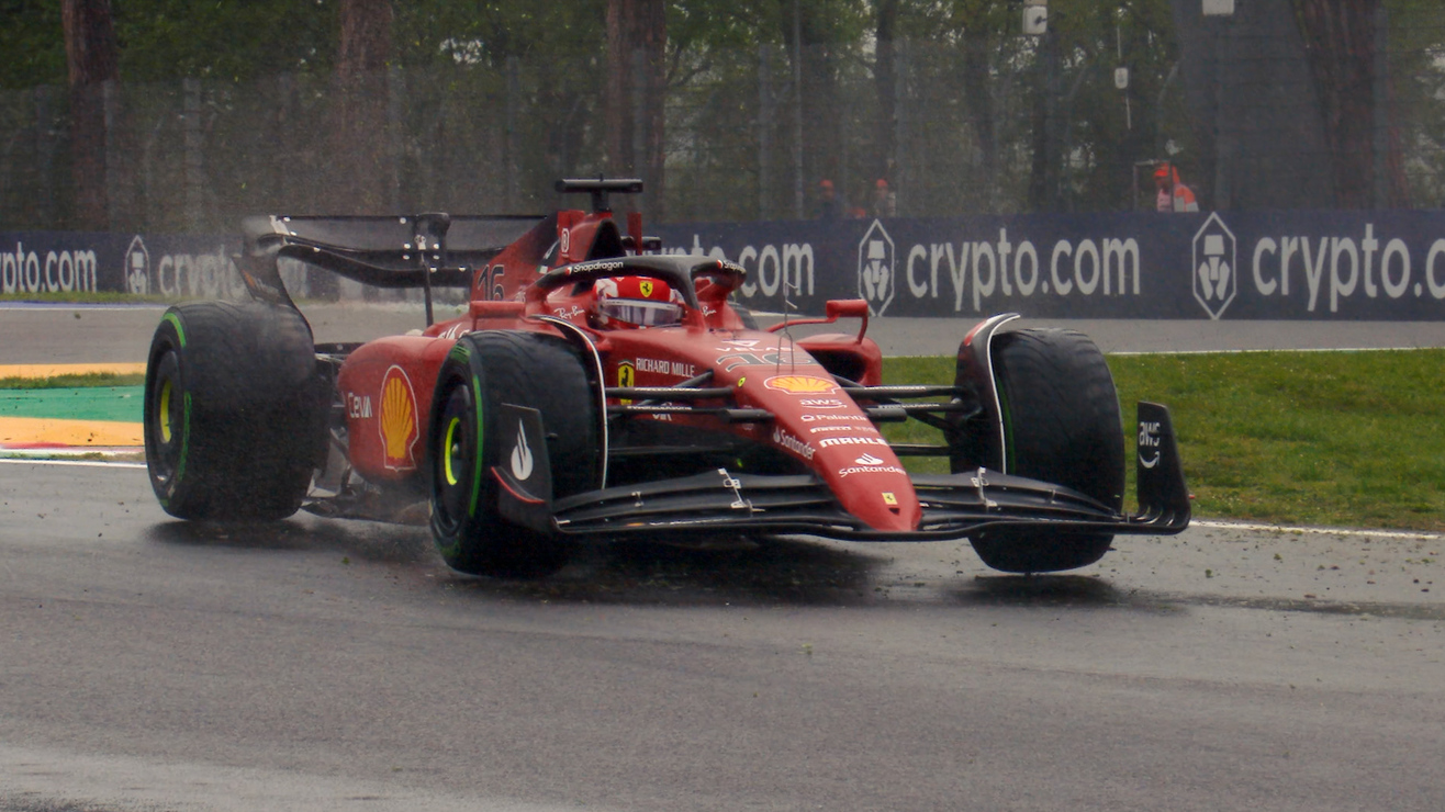 2022 Emilia Romagna GP FP1: Drivers battle in the wet during Friday ...