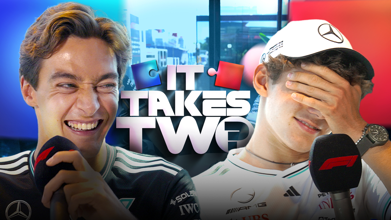 It Takes Two: George and Kimi tackle grid's toughest trivia challenge