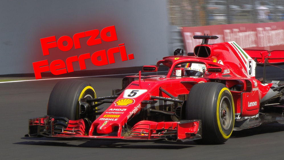 All Sebastian Vettel's winning moments with Ferrari