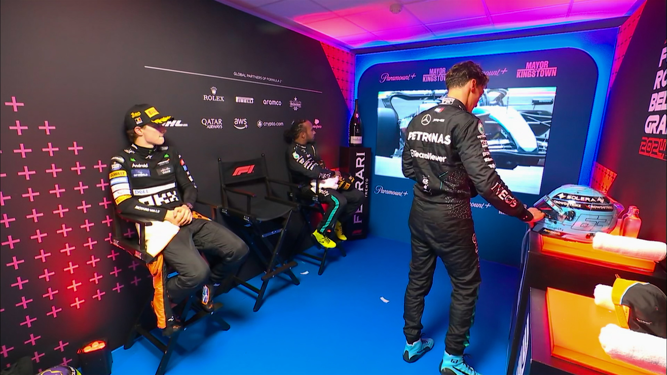 2024 Belgian Grand Prix: Listen in to the chat from the top three ...