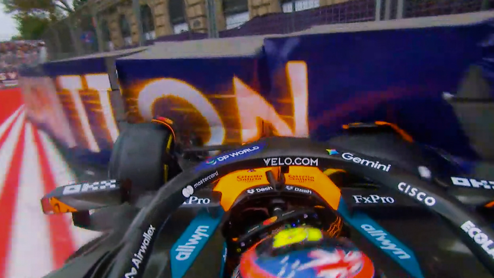 2025 Azerbaijan Grand Prix: Piastri crashes out on Lap 1 in Baku