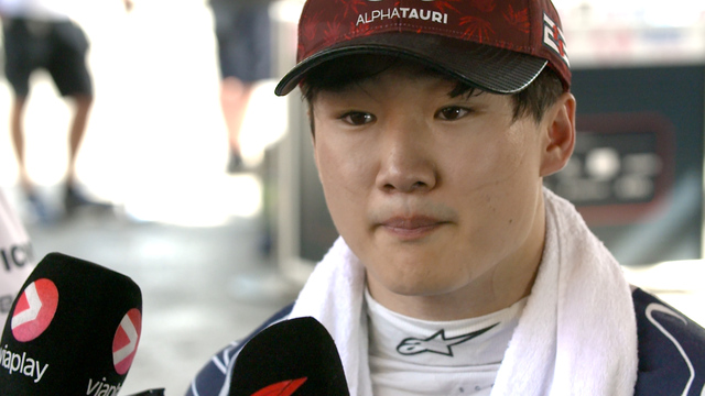 Yuki Tsunoda: DNF was a 'shame' as P6 was possible in Baku