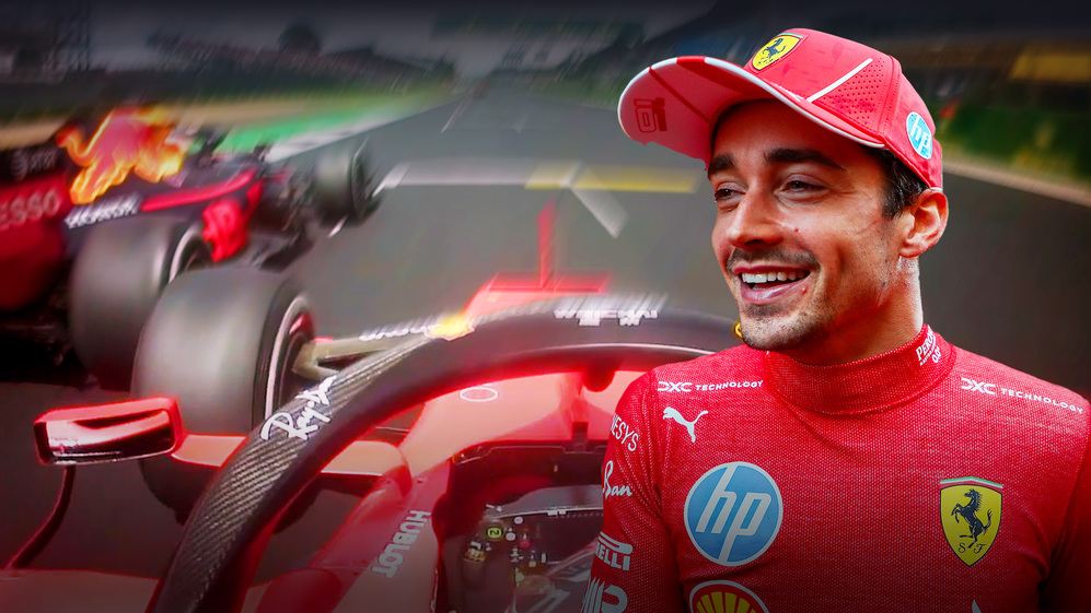 Iconic Charles Leclerc onboards