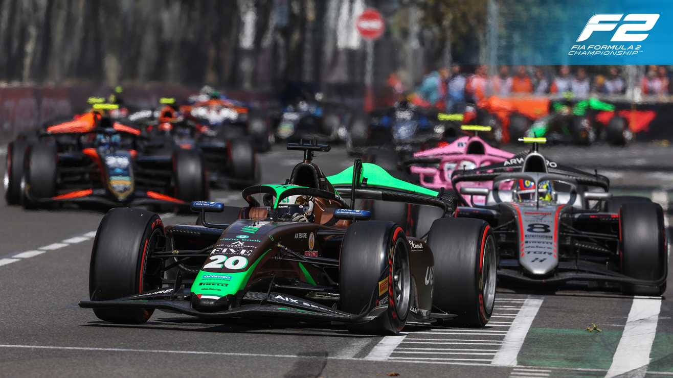 Formula 2 Highlights: 2025 Baku Feature Race