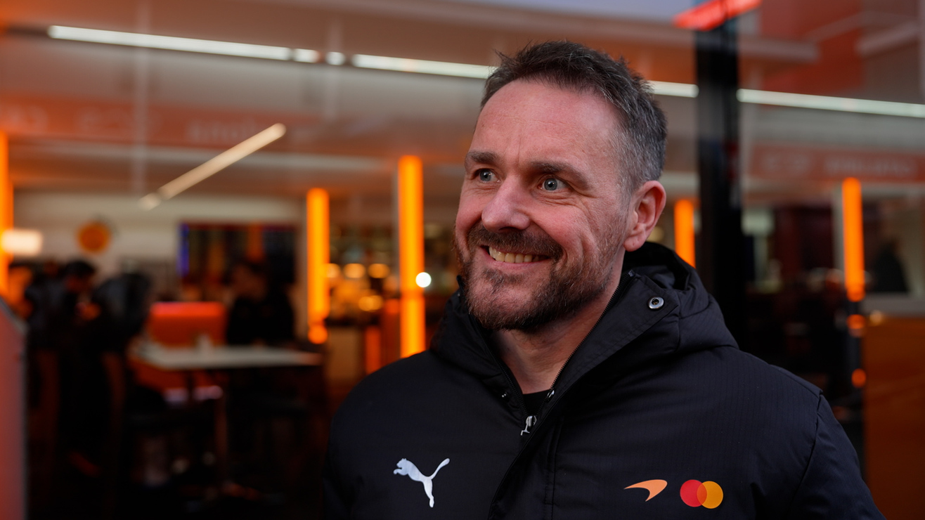 Houldey reflects on McLaren’s progress after Barcelona Shakedown