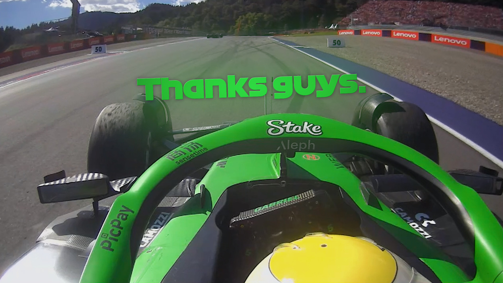 2025 Austrian Grand Prix: Bortoleto celebrates his first F1 points finish