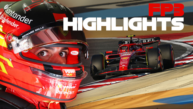 HIGHLIGHTS: Watch the action from FP3 in Bahrain as Sainz leads the way ...
