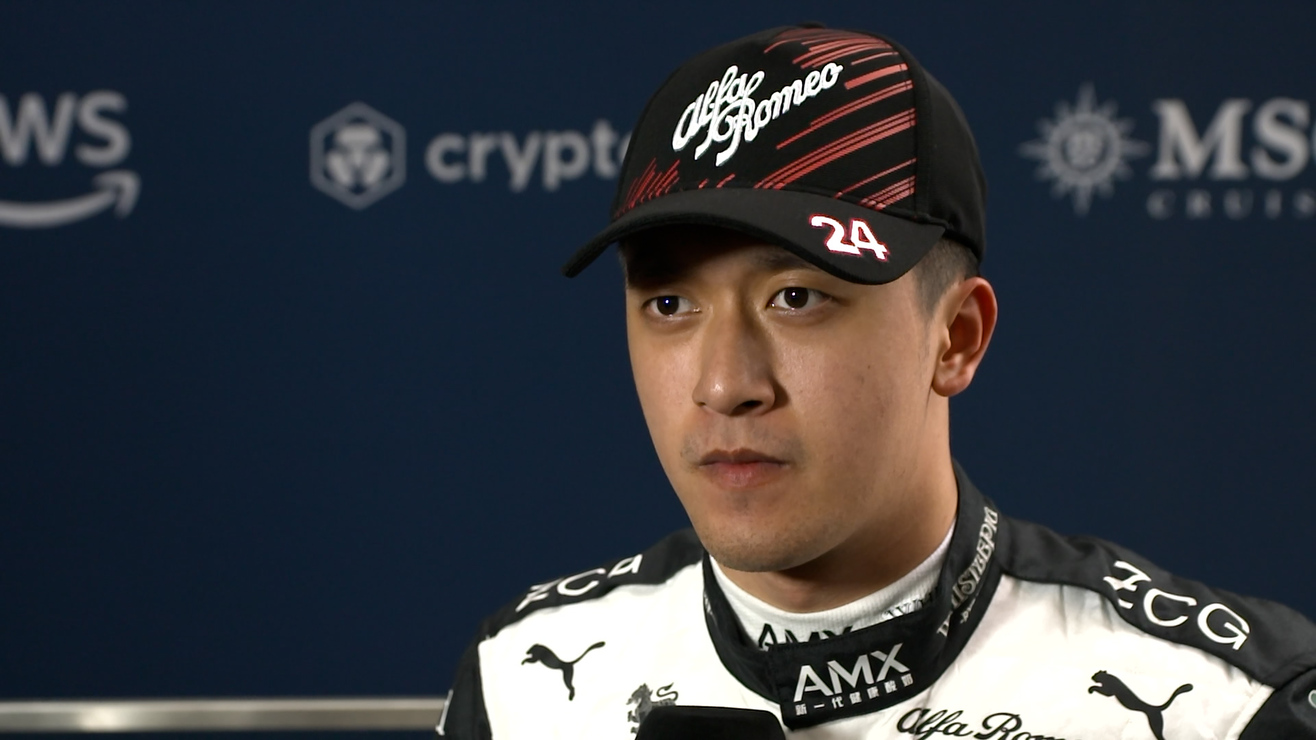 Zhou Guanyu frustrated after Q1 exit in Brazil