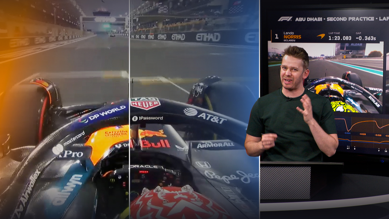 2025 Abu Dhabi GP FP2: Alex Brundle analyses Norris and Verstappen’s ...