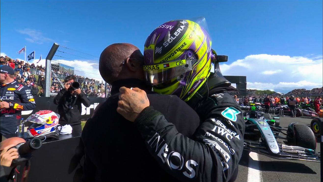 2024 British Grand Prix: Emotional scenes in parc ferme as Hamilton ...