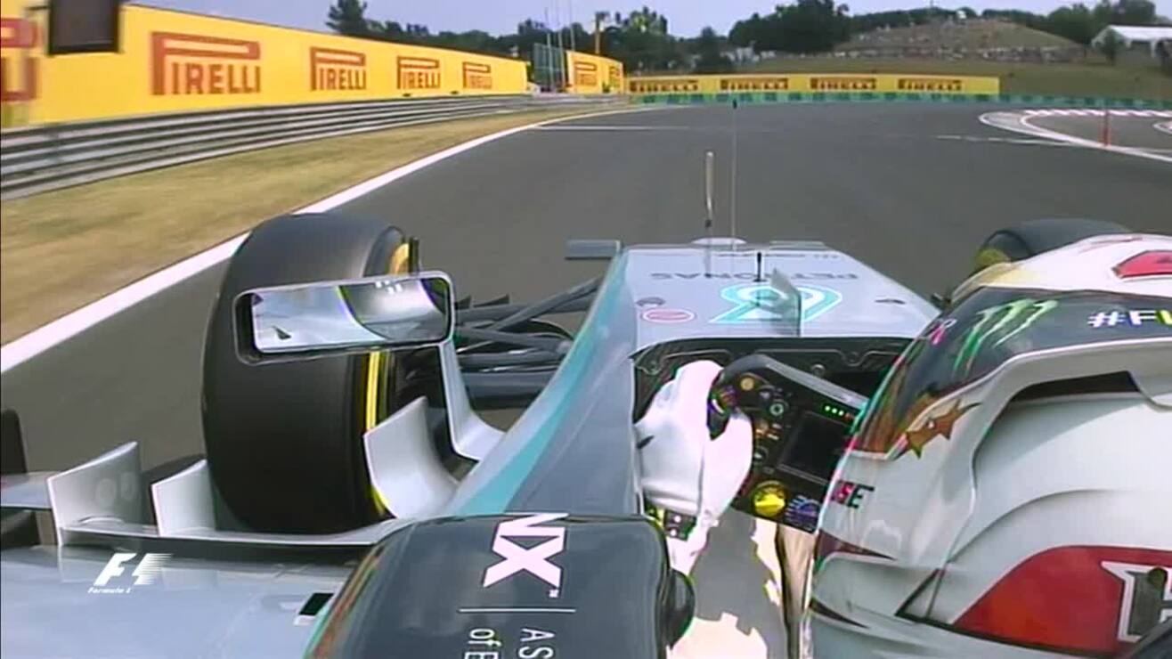 Onboard pole position lap - Hungary