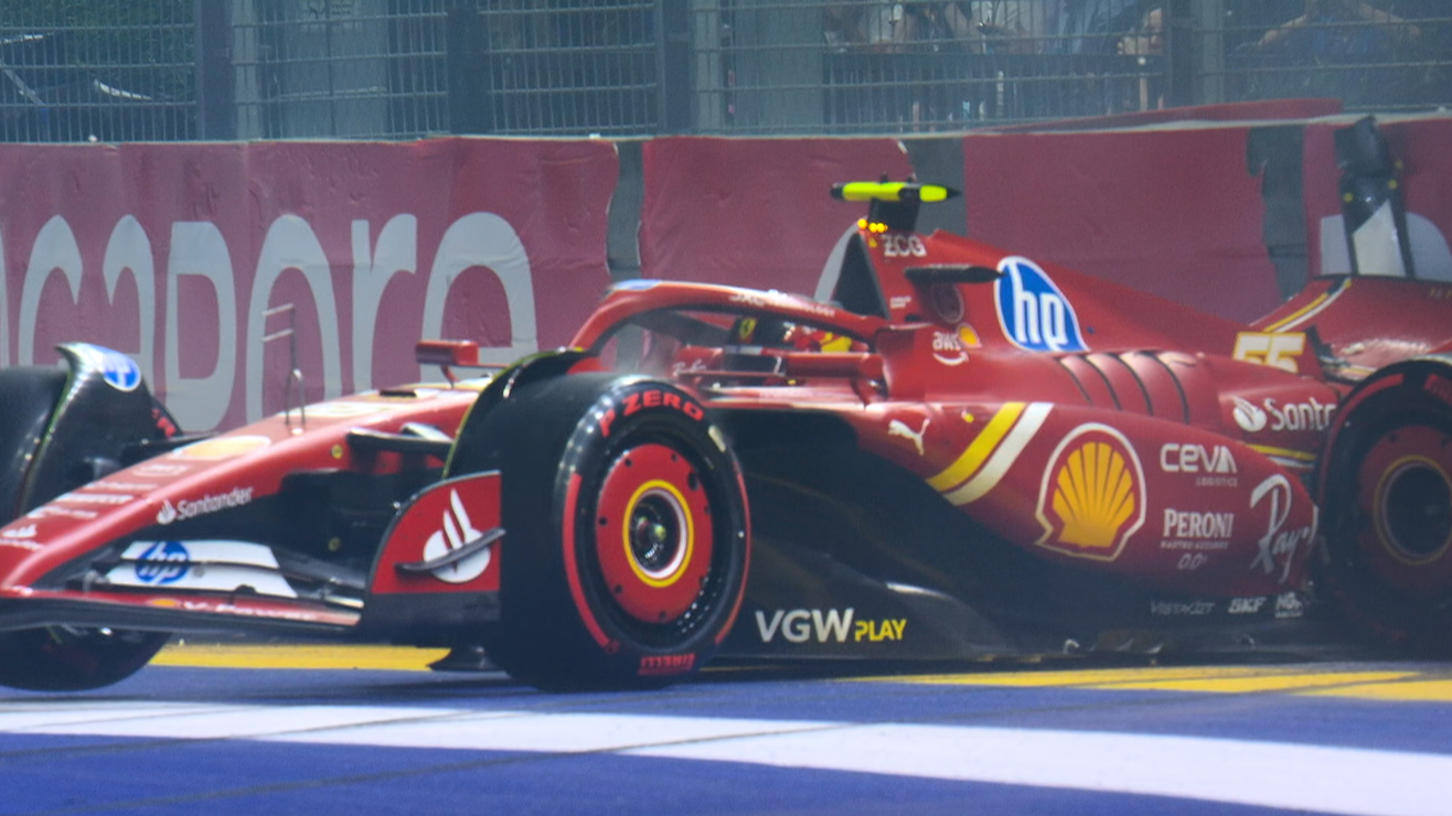 2024 Singapore GP Qualifying: Sainz crashes out in Q3 to bring out the ...