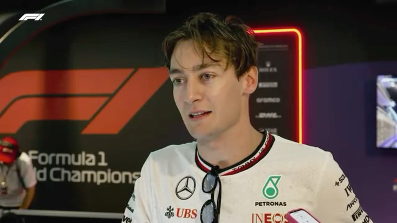 Russell brands FP2 a ‘scrappy session’ – despite taking P2 for Mercedes