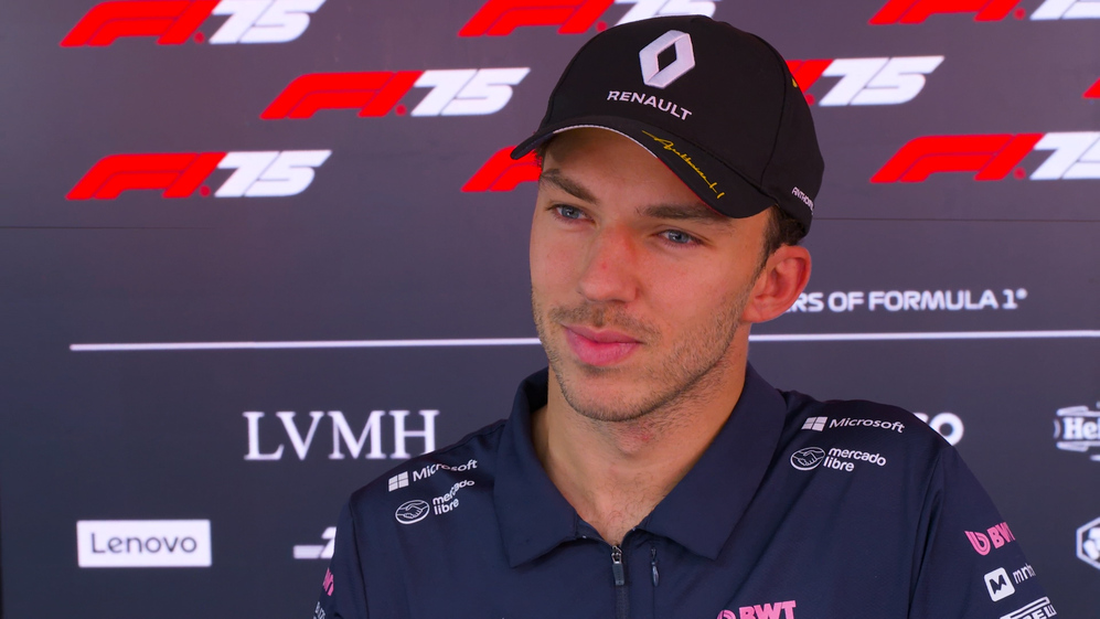 Gasly delighted with point after going 'on aggressive side' in Alpine