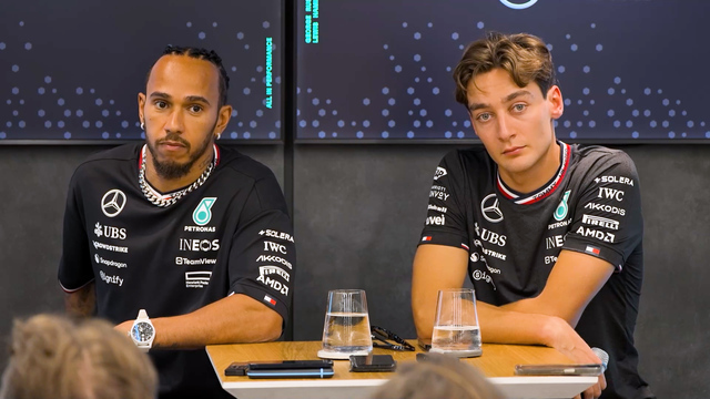 Hamilton and Russell react to Mercedes turnaround after back-to-back ...