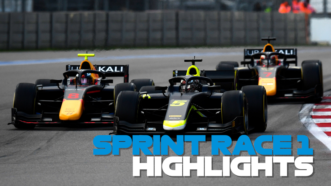 Formula 2 Highlights: 2021 Russian GP Sprint Race 1