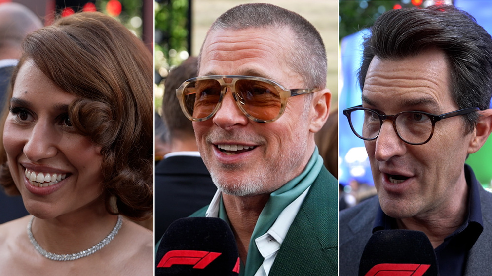 F1 The Movie London premiere interview highlights