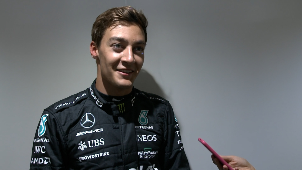 George Russell: Gap between Mercedes and Red Bull at Spa is 'pretty ...