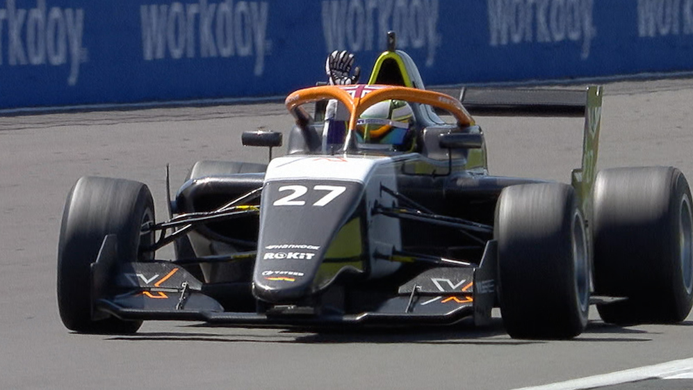 W Series: Alice Powell wins at Silverstone