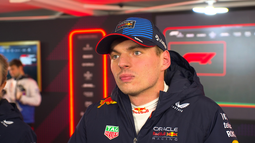‘We’re just a bit too slow’ admits Verstappen after taking third row ...