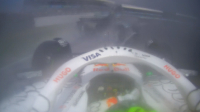 WATCH: Isack Hadjar crashes out of British Grand Prix after running ...