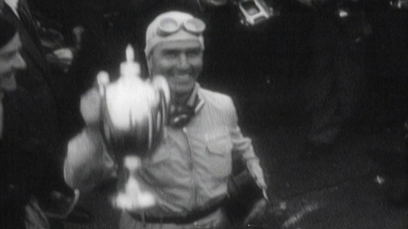 70 YEARS APART: The British GP winner's trophy in 1950 and 2020