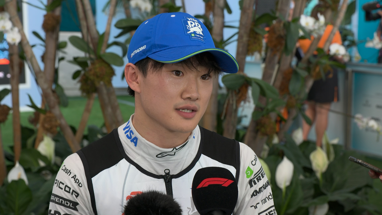 'Car performance was great' – Tsunoda 'very happy' with P10 grid slot for Miami GP