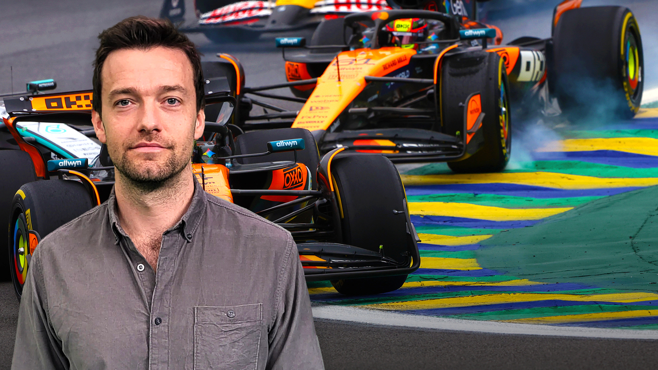 2025 Sao Paulo Grand Prix: Onboard as Leclerc is knocked out of the ...