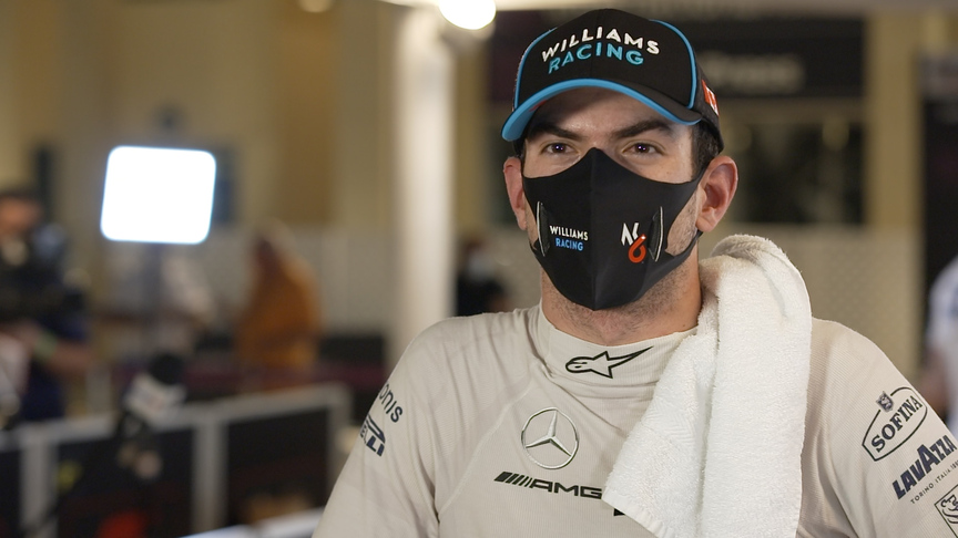 Nicholas Latifi 'feels great' after completing rookie Formula 1 season