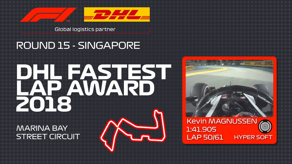 DHL Fastest Lap Award - Singapore