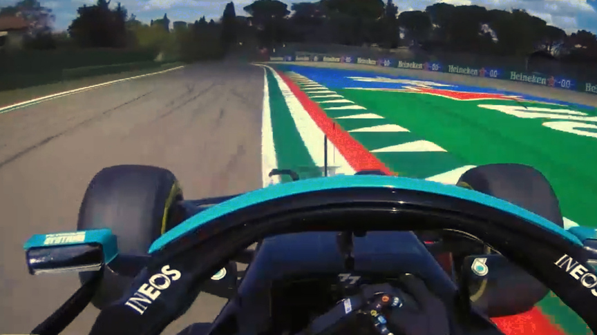 2021 Emilia Romagna GP FP2: Onboard for Valtteri Bottas’ fastest lap