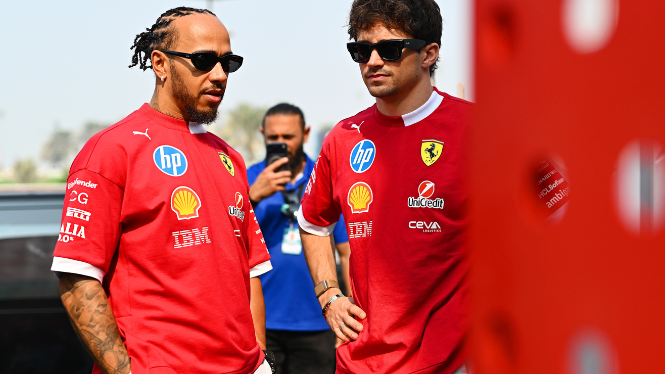 2025 Abu Dhabi GP: Hamilton and Leclerc look back on their 2025 on the ...