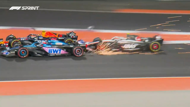MUST-SEE: Perez, Ocon and Hulkenberg crash out in Qatar Sprint to hand ...