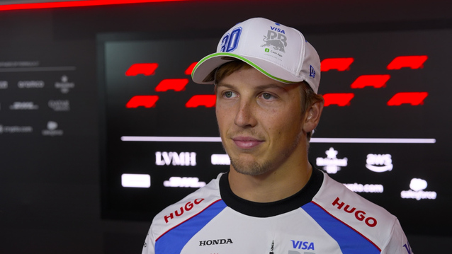 ‘Today was good!’ – Lawson smiling after Friday practice in Baku