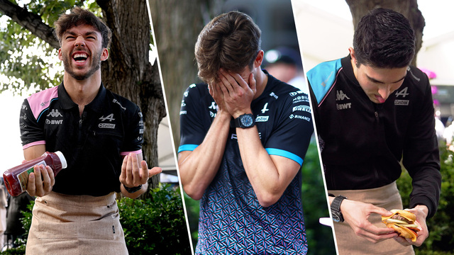 WATCH: Who can make the best Aussie burger? Ocon and Gasly tackle the ...