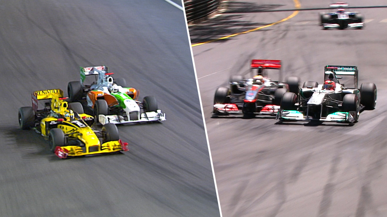 25 times drivers made epic overtakes at street circuits