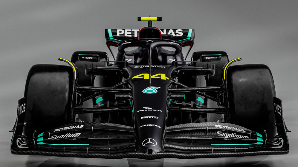 Mercedes uncover their 2023 car and livery