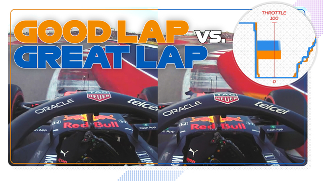 GOOD LAP VS GREAT LAP: Tackling Texas with Max Verstappen and Sergio ...