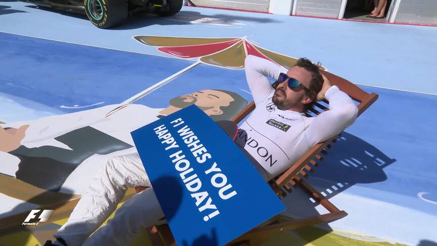 The funniest moments of the 2017 F1 season