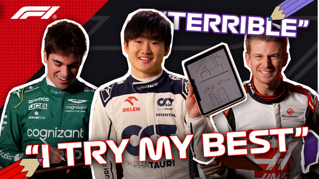Drawmula 1: F1 Drivers Drawing Challenge Part 2