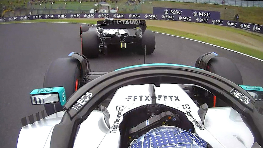 2022 Japanese GP FP3: Sainz, Russell, Verstappen and Tsunoda hit traffic in busy final practice ...