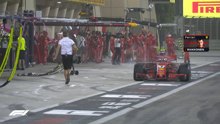 RACE: Pit stop disaster ends Raikkonen's race